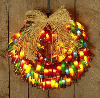 Christmas Craft: Shotgun Shell Wreath